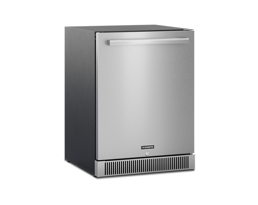 Dometic D Series 24 inch Outdoor Refrigerator with lock and reversible ...
